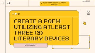 21st CENTURY LITERATURE: LITERARY DEVICES.pptx