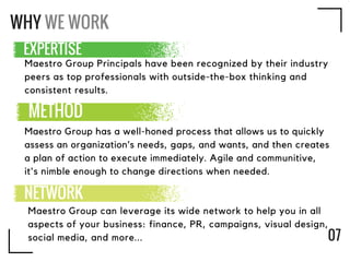 Maestro Group - Intro | PDF