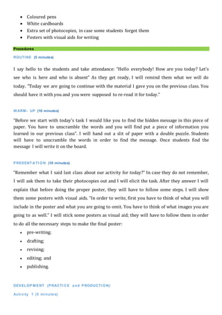 PD 3 - Lessons 2 and 3 | DOCX