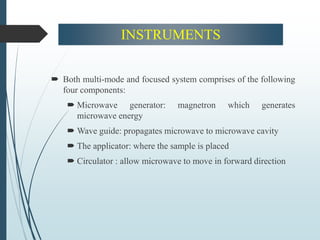 Microwave Assited Extraction (MAE) techniques of herbal drugs | PPTX