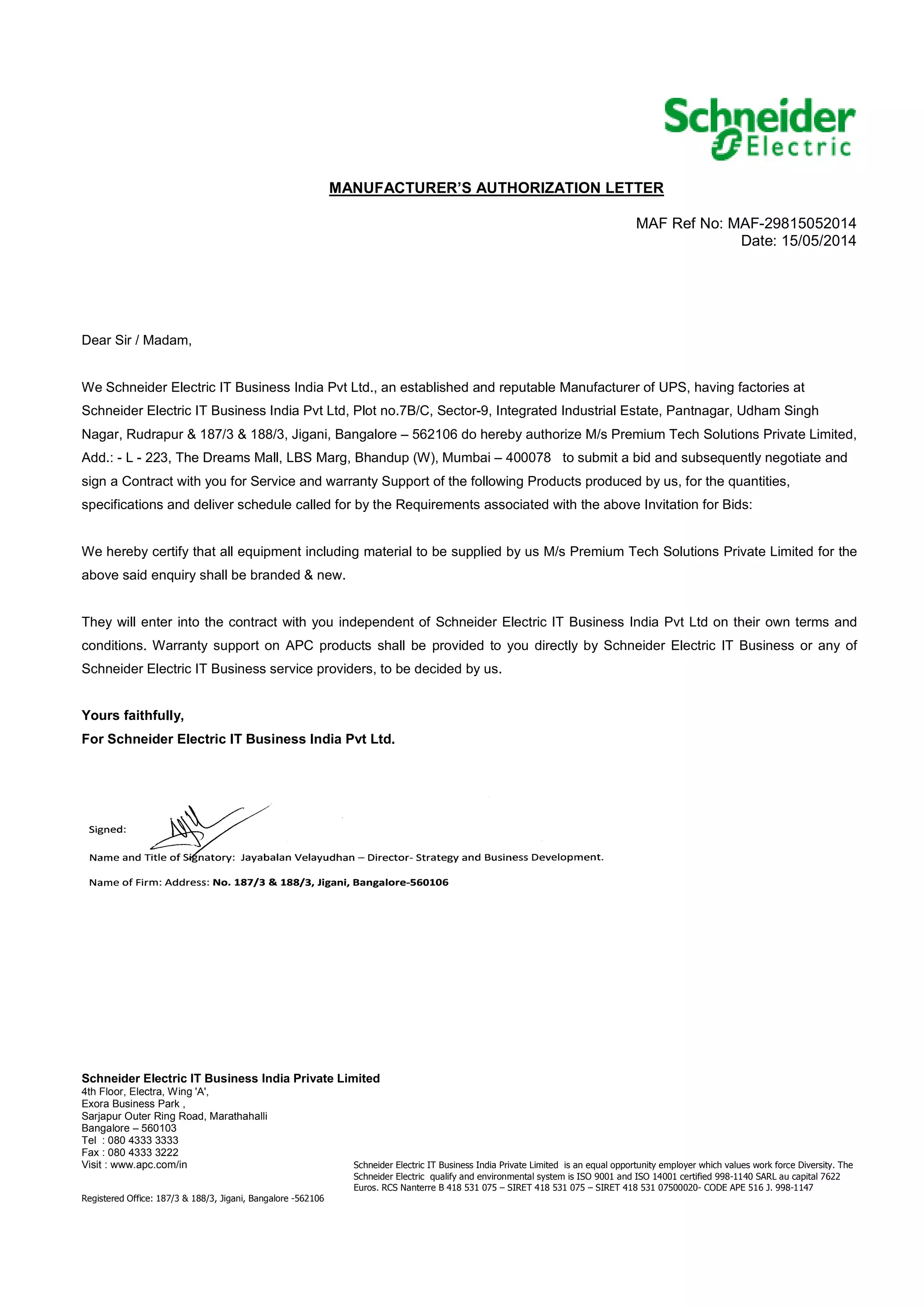 Maf 29815052014-premium-jaideep | PDF