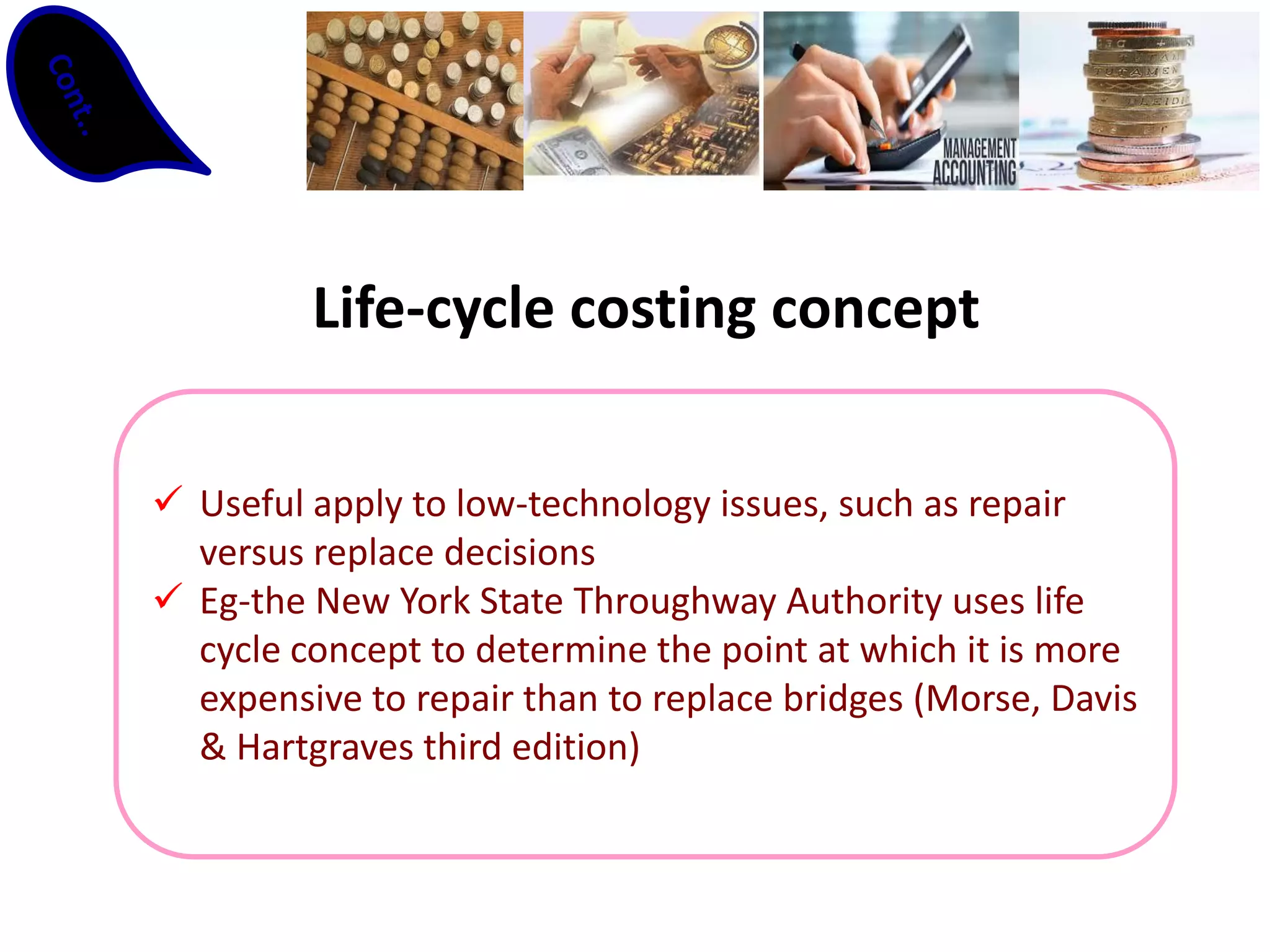 life cycle costing | PPT