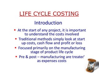 life cycle costing | PDF