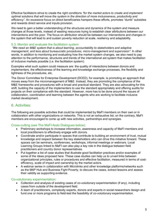 The MaFI-festo: from aid to inclusive market systems | PDF