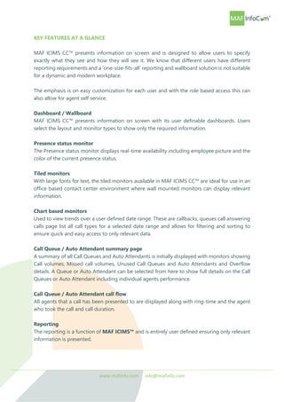 MAF ICIMS™ - microsoft teams real time agent precence and call queues ...