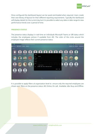 MAF ICIMS™ - microsoft teams real time agent precence and call queues reporting | PDF
