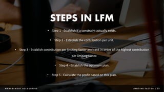 Limiting factor in decision making | PPTX