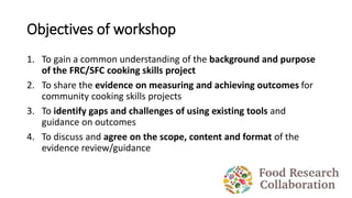 FRC cooking skills workshop | PDF