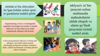 Nogironlar bor bolalar... ..... | PPTX