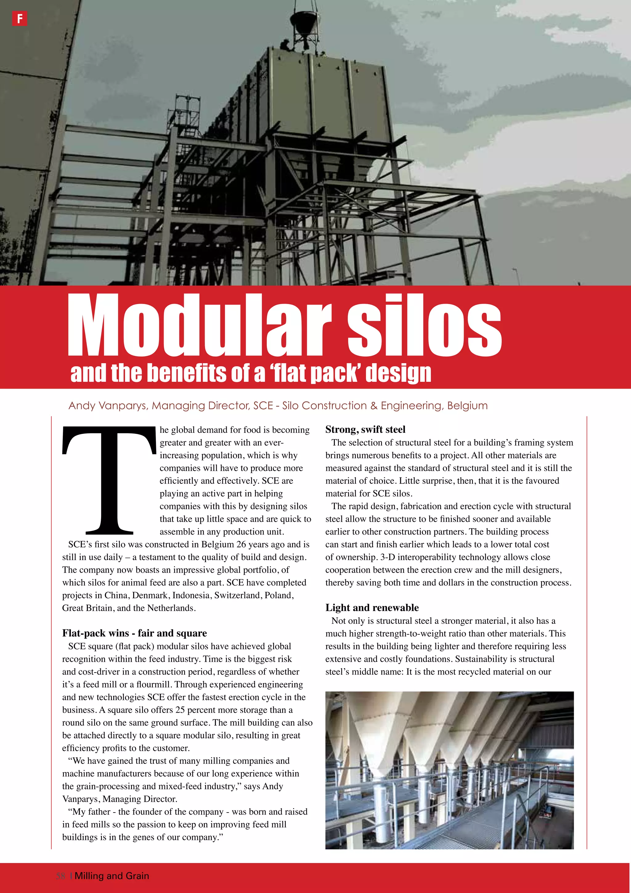 Modular silos and the benefits of a ‘flat pack’ design | PDF