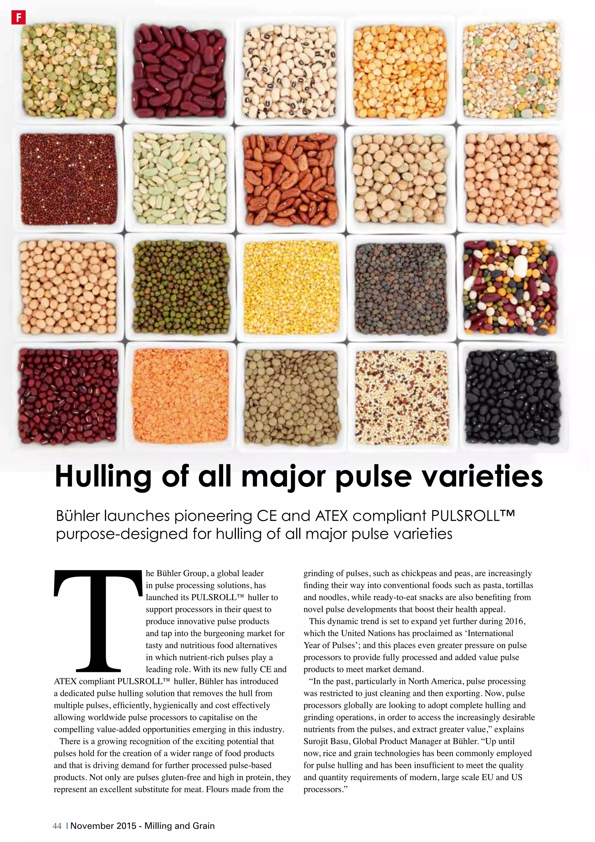 Hulling of all major pulse varieties | PDF