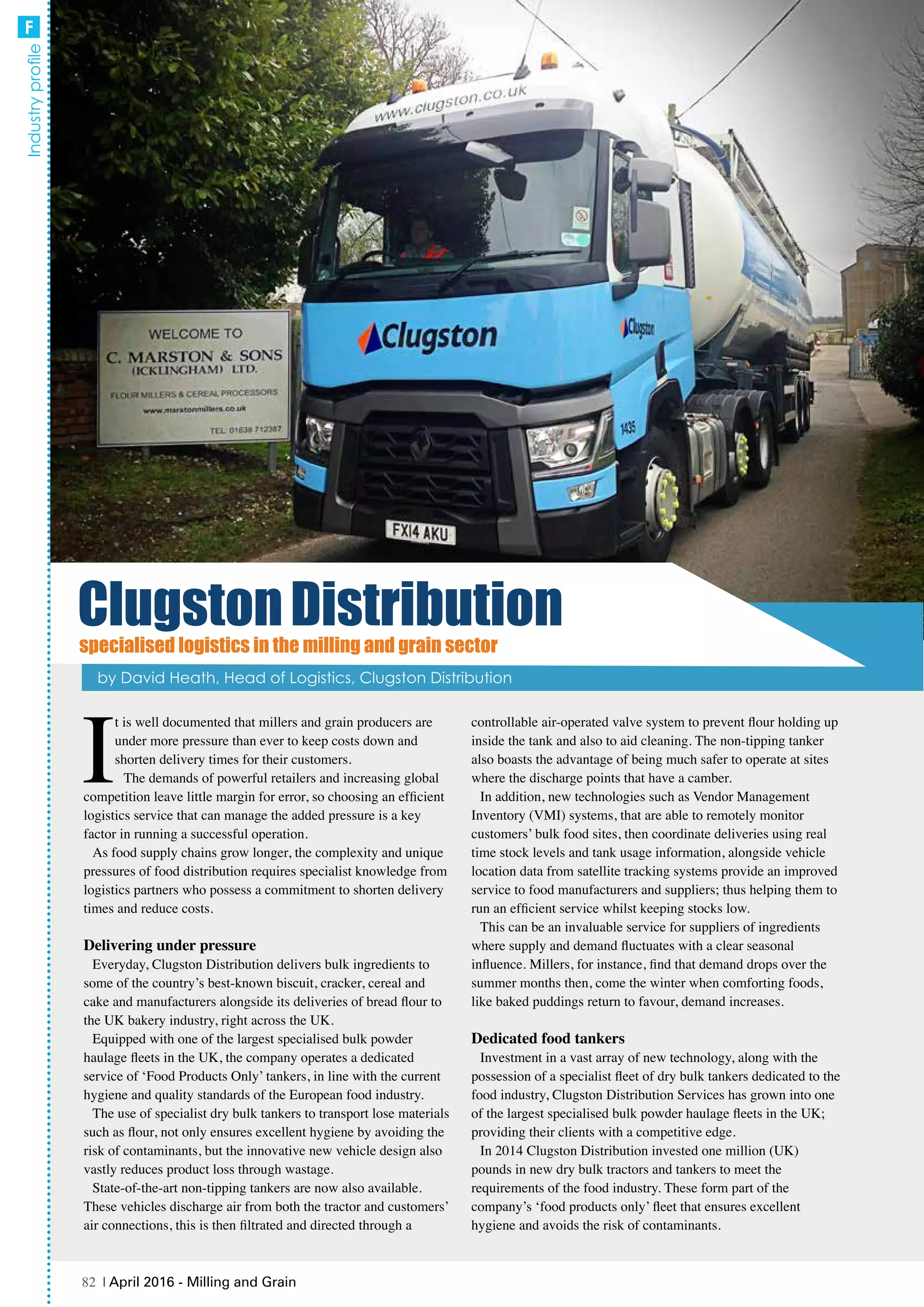 Industry profile - Clugston Distribution | PDF