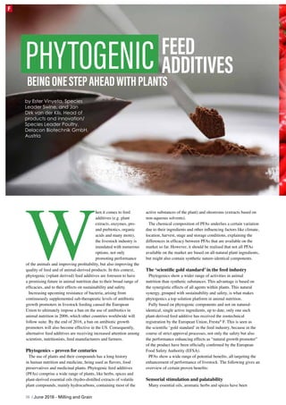 PHYTOGENIC FEED ADDITIVES | PDF