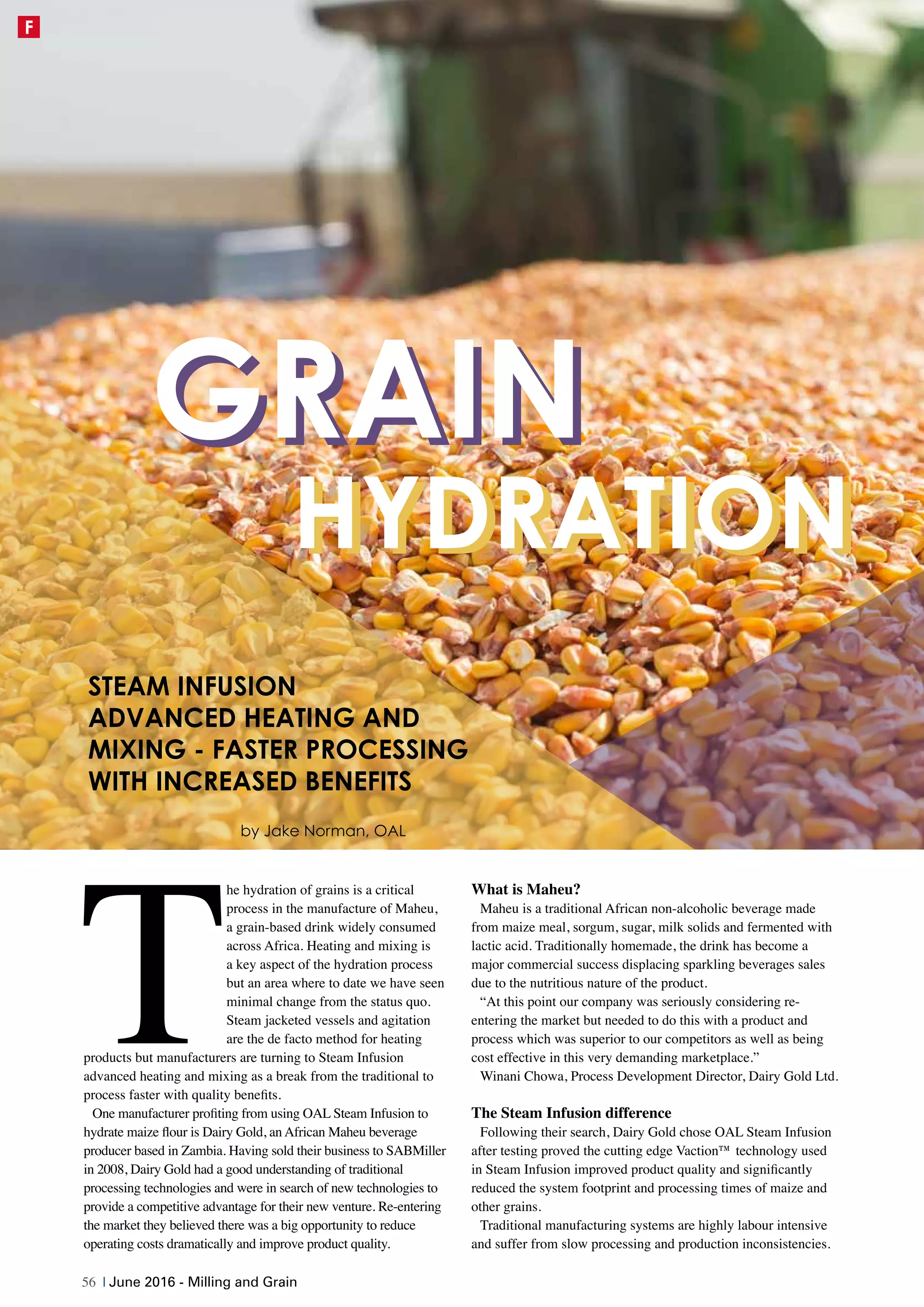 GRAIN HYDRATION | PDF