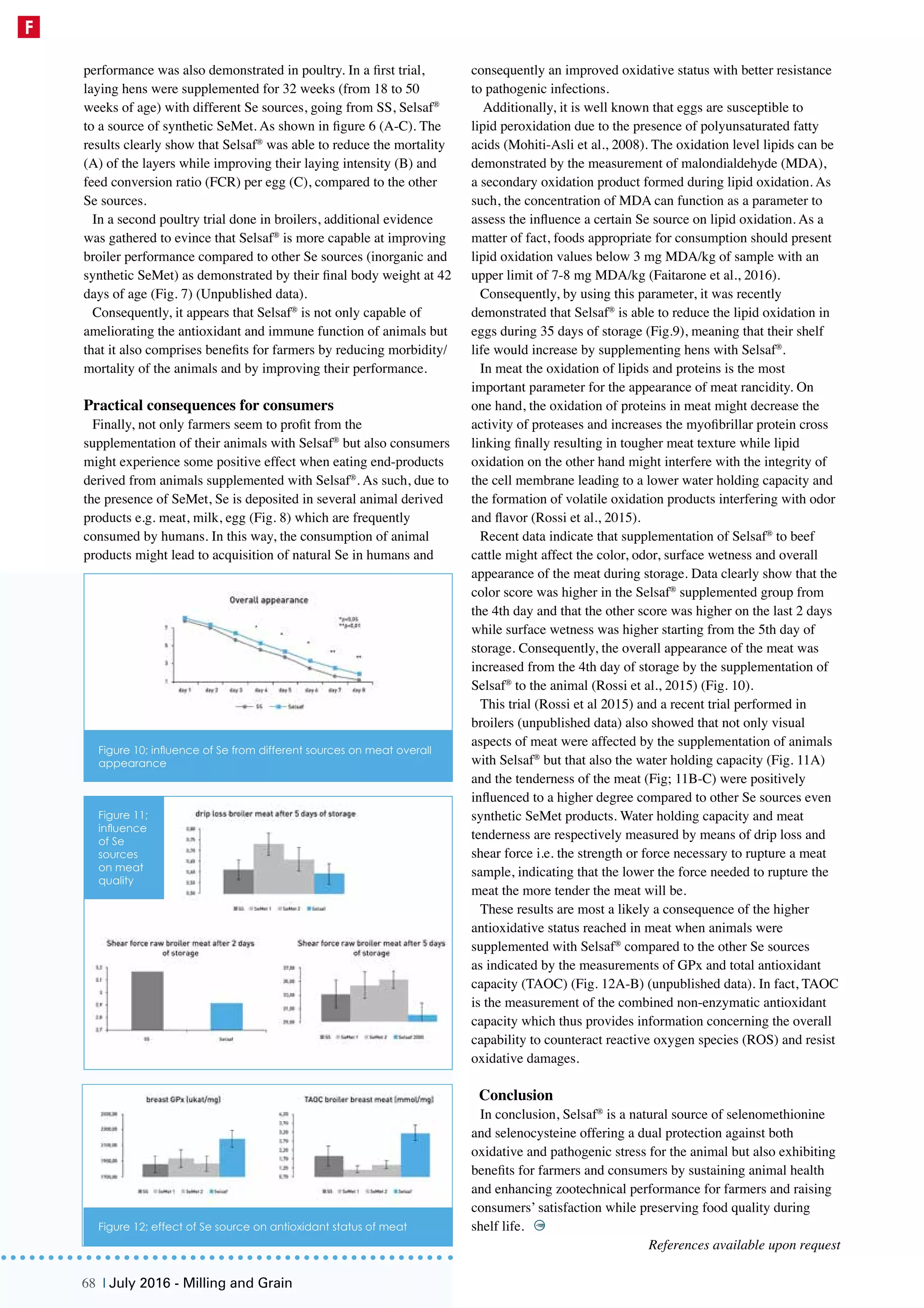 SELSAF® - an organic feed supplement | PDF