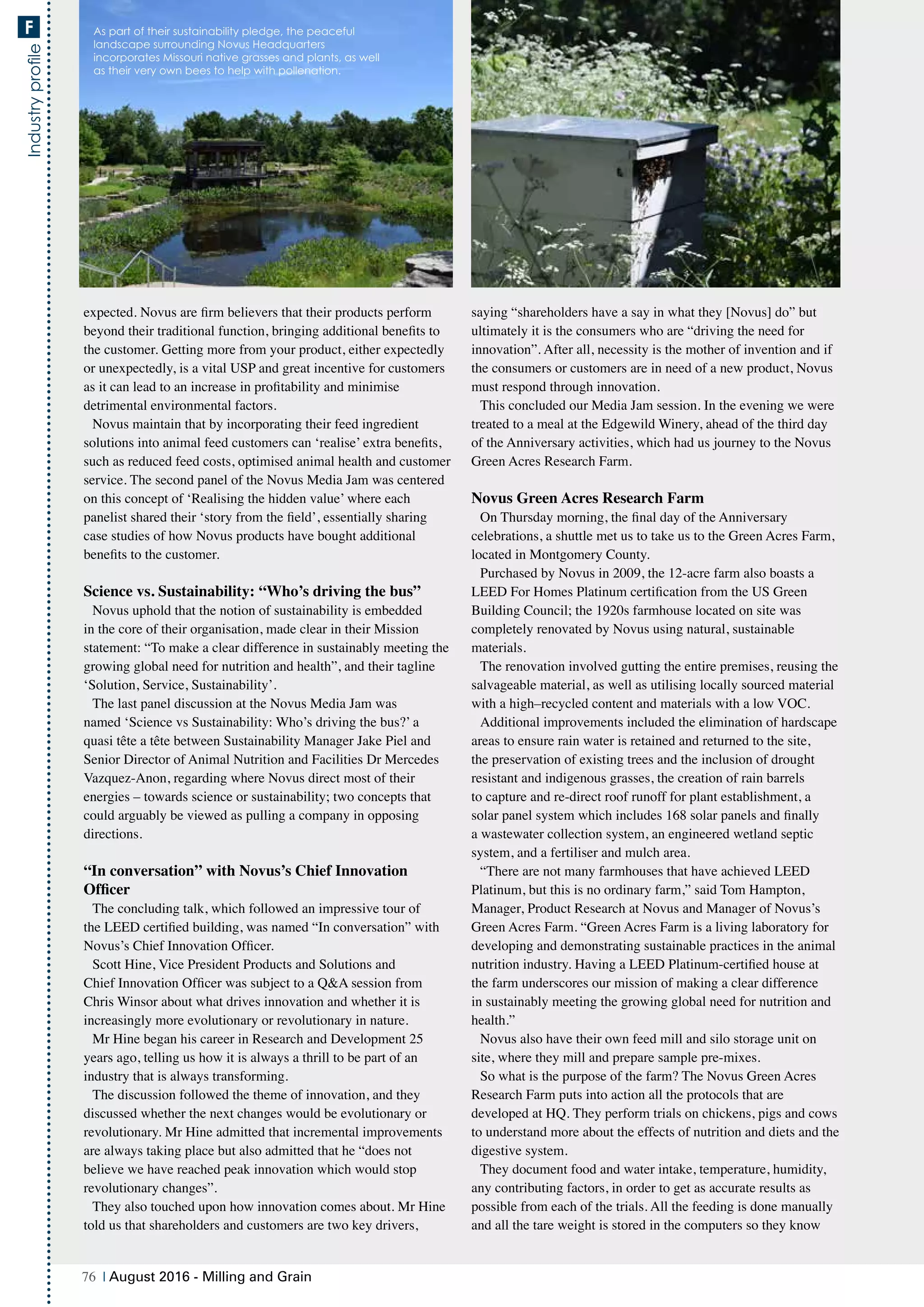 Industry profile: NOVUS | PDF