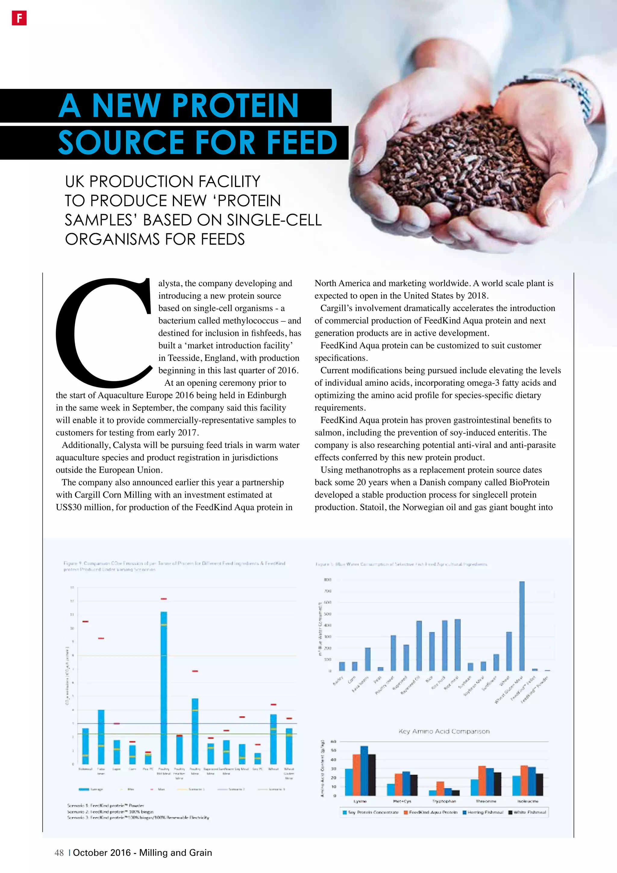 A NEW PROTEIN SOURCE FOR FEED | PDF