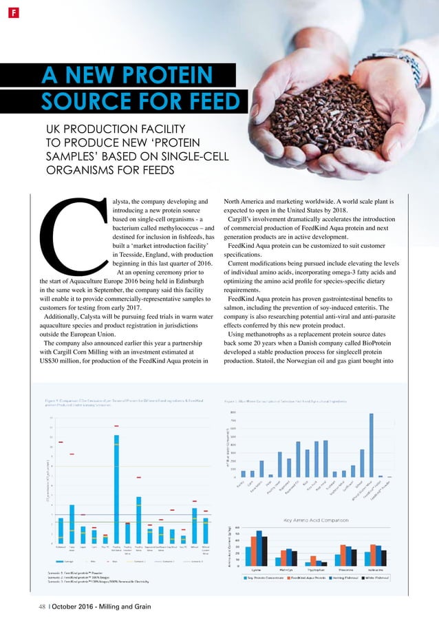A NEW PROTEIN SOURCE FOR FEED | PDF | Agriculture | Industries