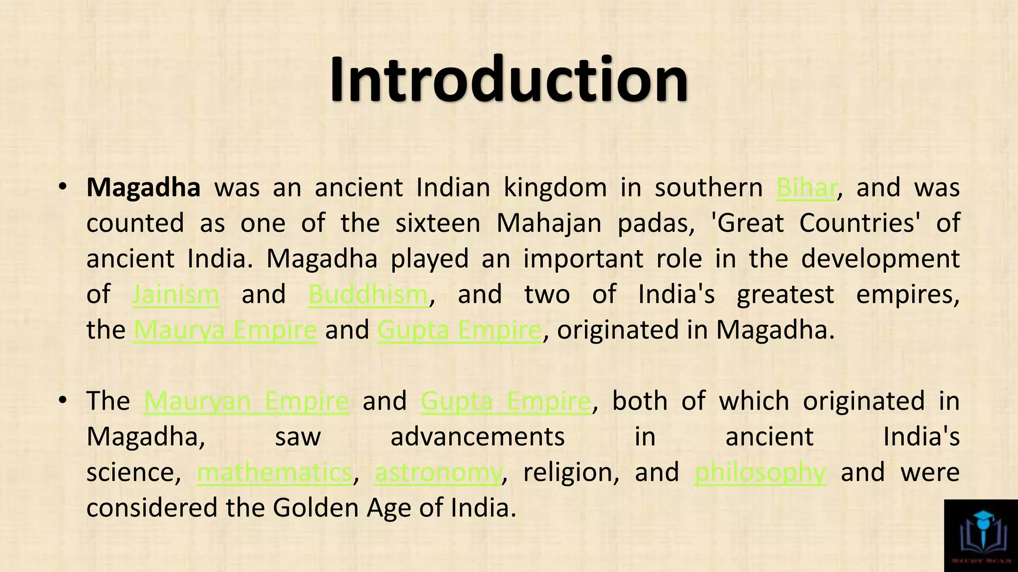 Magadh kingdom | PPTX