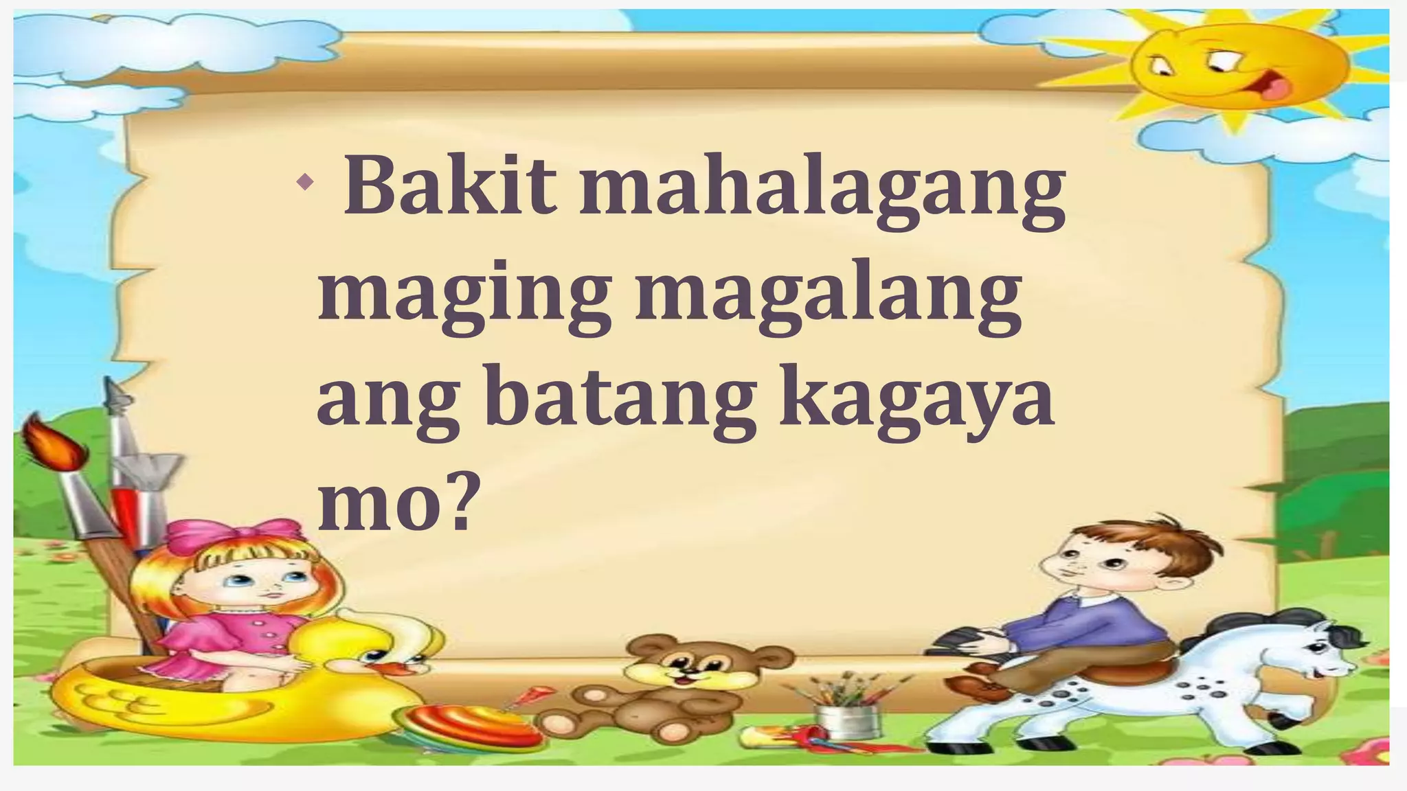 Magagalang na Pananalita | PPTX