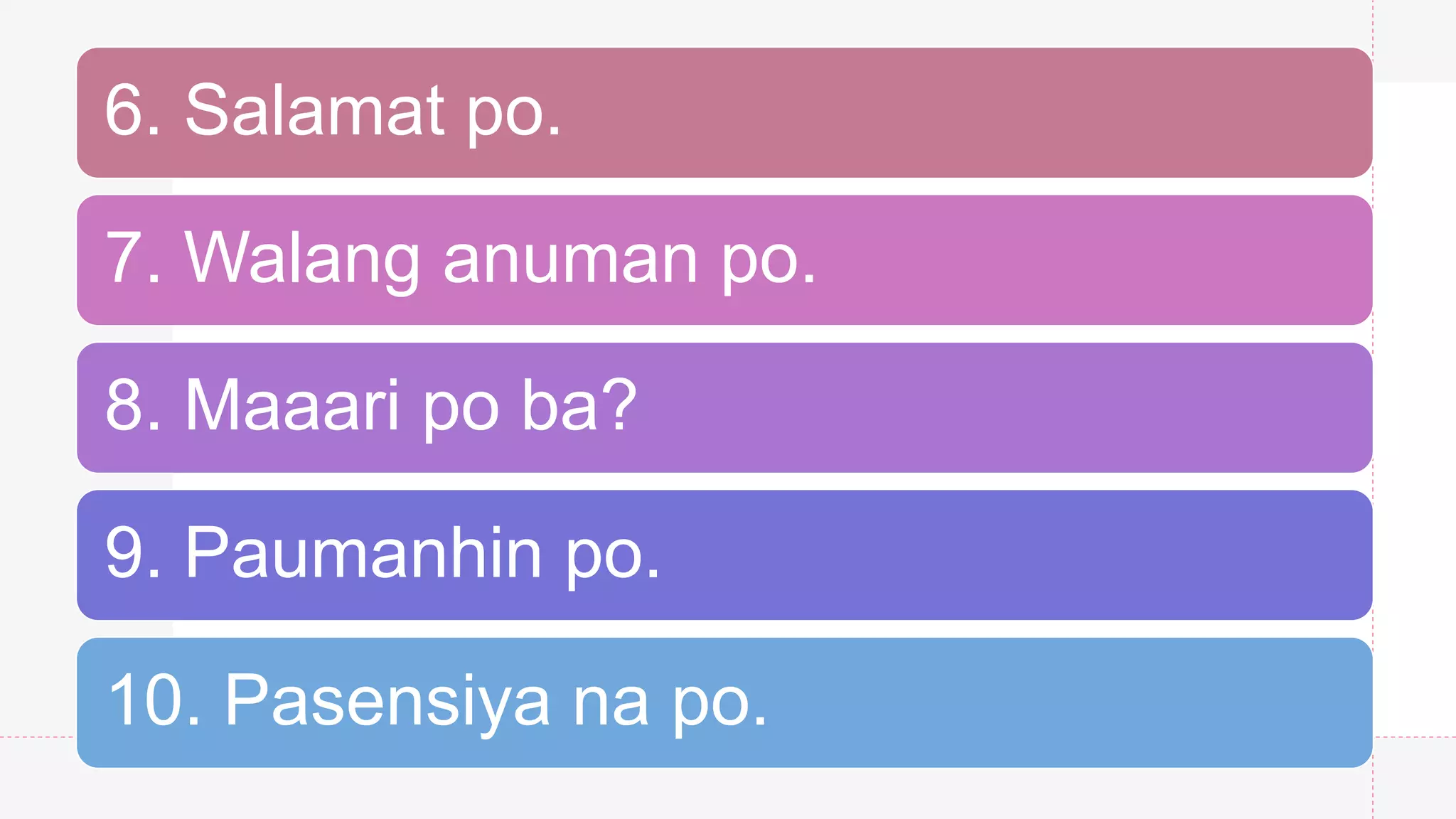 Magagalang na Pananalita | PPTX