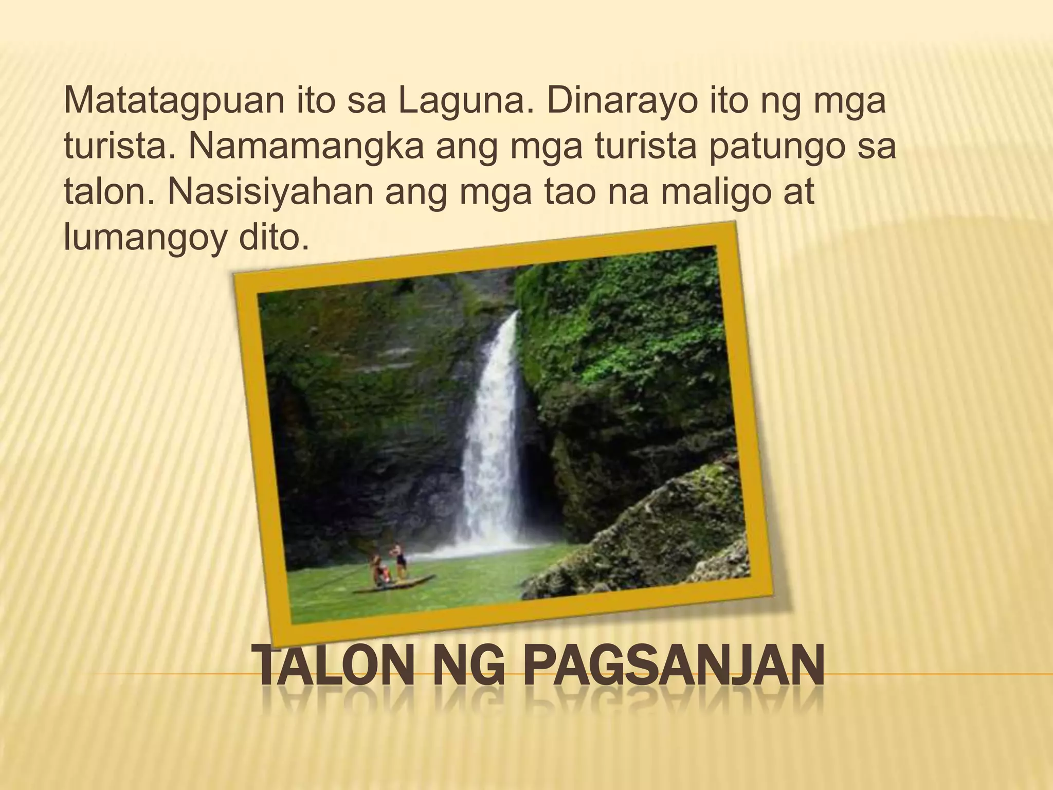 Magagandang tanawin | PPTX