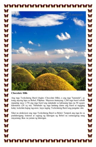 Magagandang Tanawin Sa Pilipinas