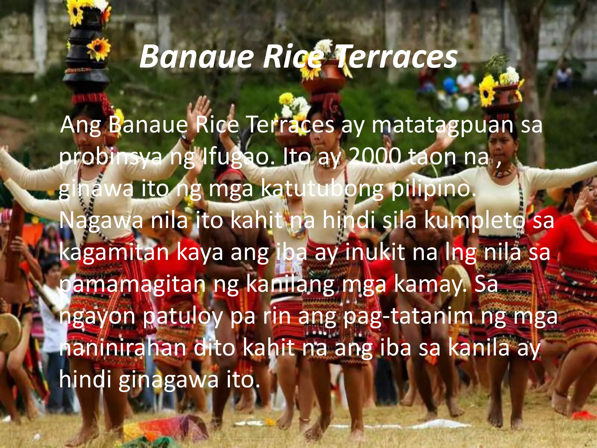 Magagandang tanawin sa pilipinas by nica | PPTX