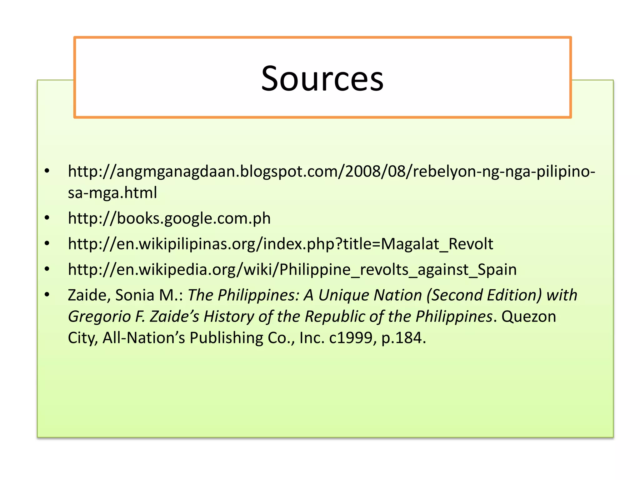 Magalat revolution | PPTX