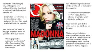 Magazine analysis | PPT