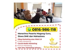 Call 0816-986-118, Magang Guru OTKP | PPT