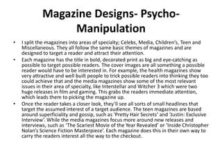 Magazine research | PPT