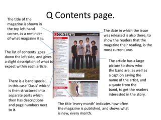 Research and Initial ideas for Music Magazine | PPTX | Music ...