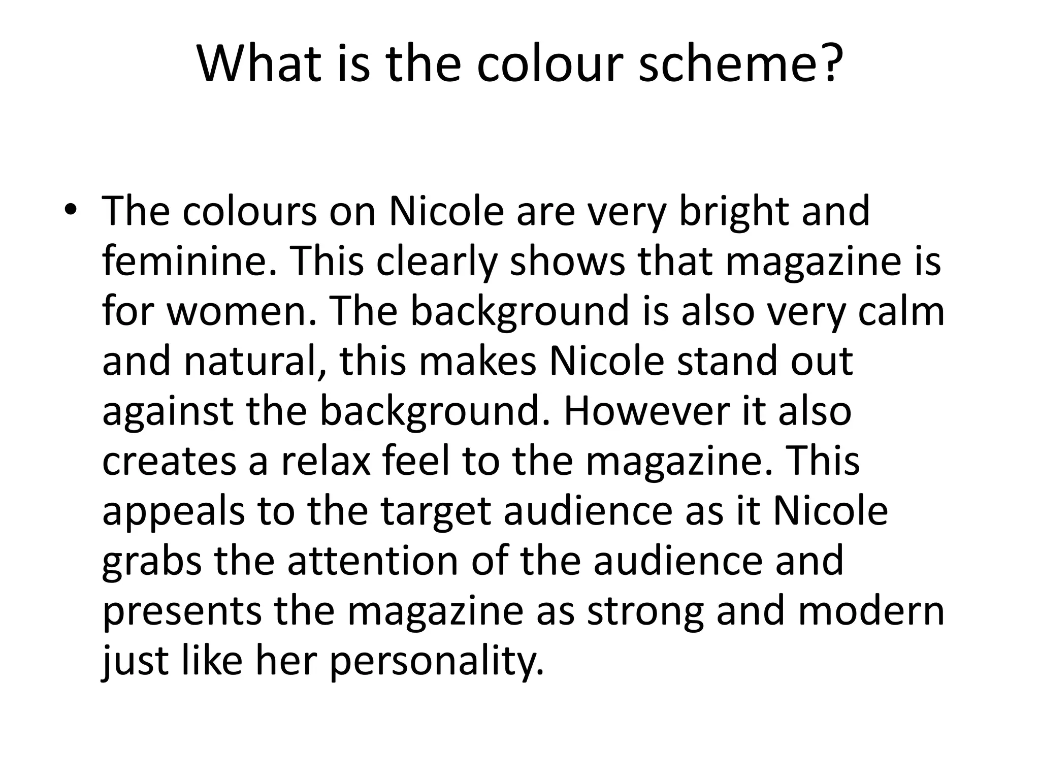 Glamour Magazine- Becky Leach | PPTX | Adult Contemporary Music | Music