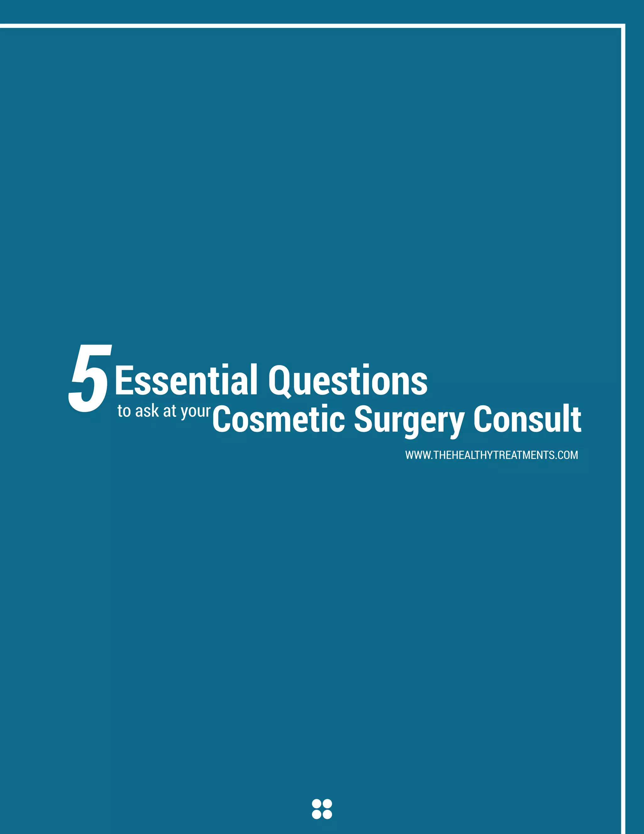 Plastic Surgery Guide | PDF