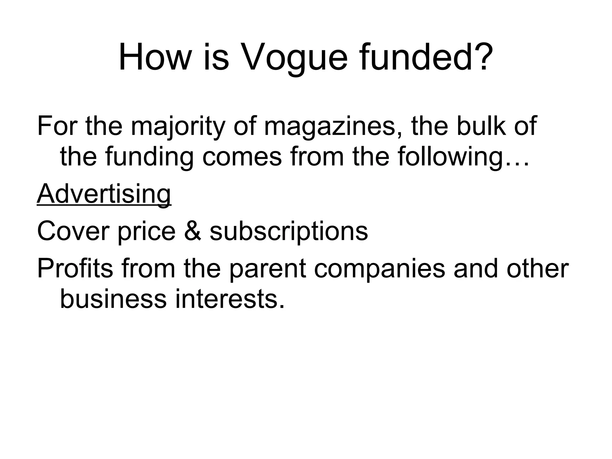 Magazine Distribution And Ownership | PPT
