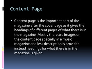 Magazine codes and conventions | PPTX