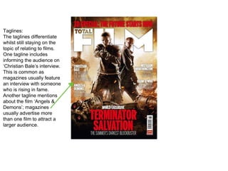 Magazine analysis | PPTX