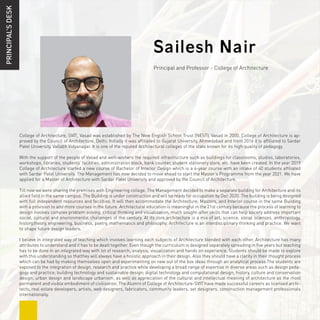 College of Architecture - SVIT Vasad Magazine 2020 | PDF