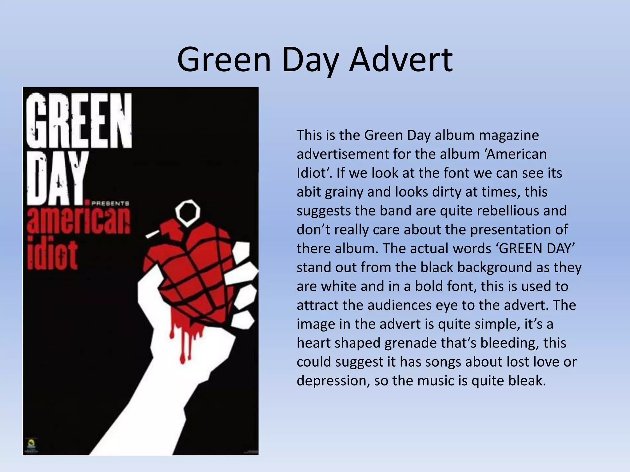 Magazine advert analysis | PPT