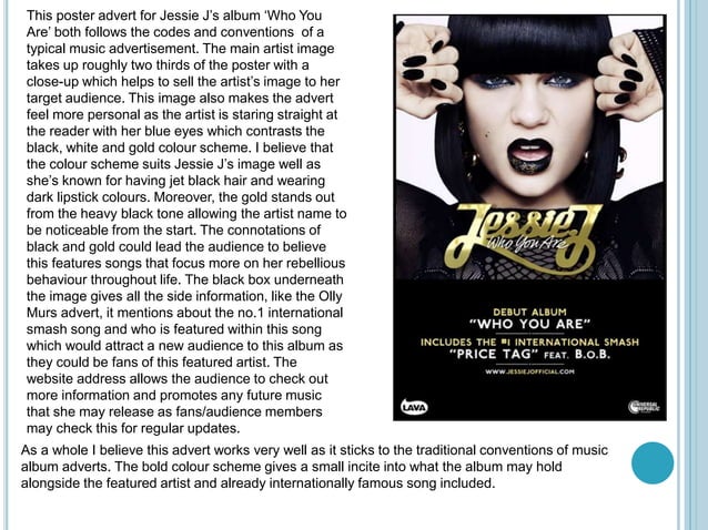 Magazine advert analysis | PPT