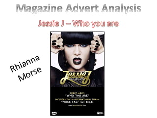 Magazine Advert Analysis | PPTX