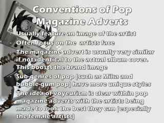 Magazine Advert Conventions | PDF