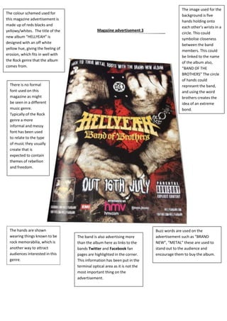 Magazine advertisement 3 | DOCX