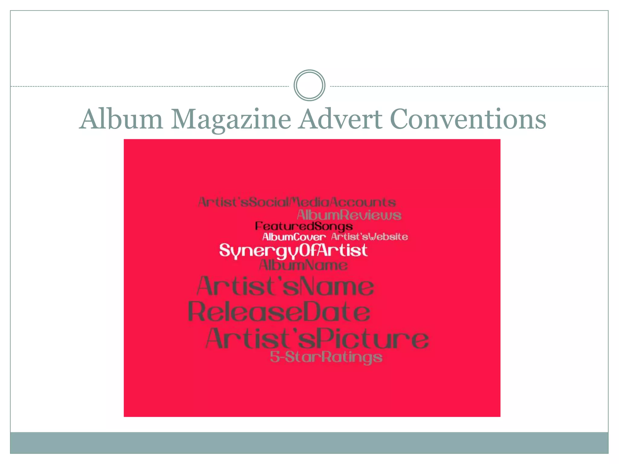 Magazine Advertisment Conventions | PPTX