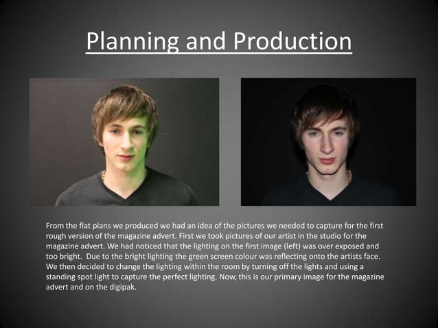Magazine advert planning and production | PPT