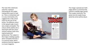 Magazine analaysis | PPT