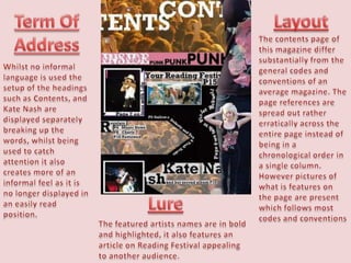 Magazine analysationnnn | PPTX