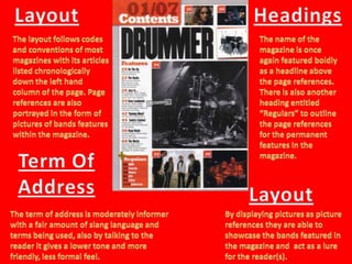 Magazine analysationnnn | PPTX