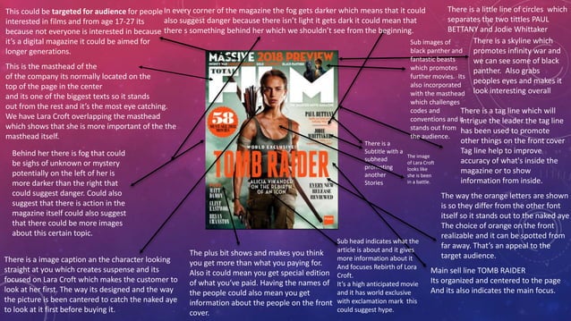 Magazine analysing | PPT